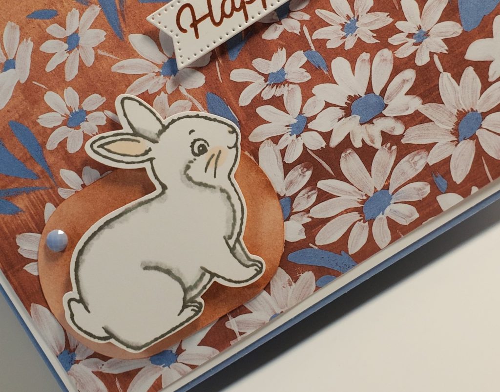 Make a quick card using Easter Bunny and Fresh as a Daisy - Sassy ...